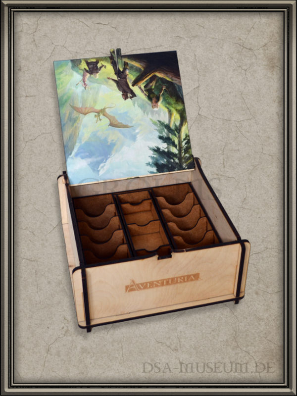 Aventuria Kartentruhe Almanach Fehldruck - DSA-Museum