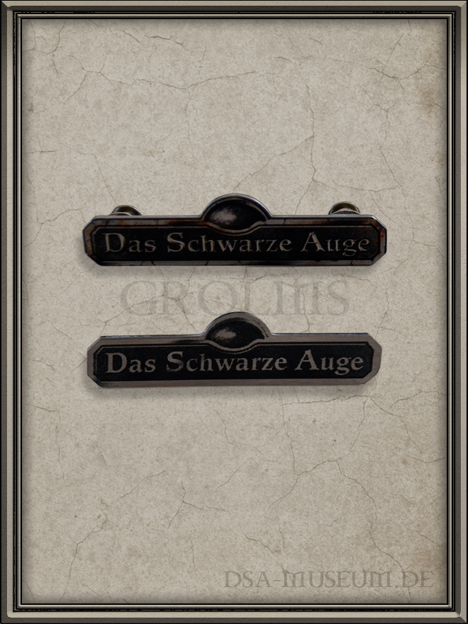 L’Oeil Noir Logo Pin - DSA-Museum