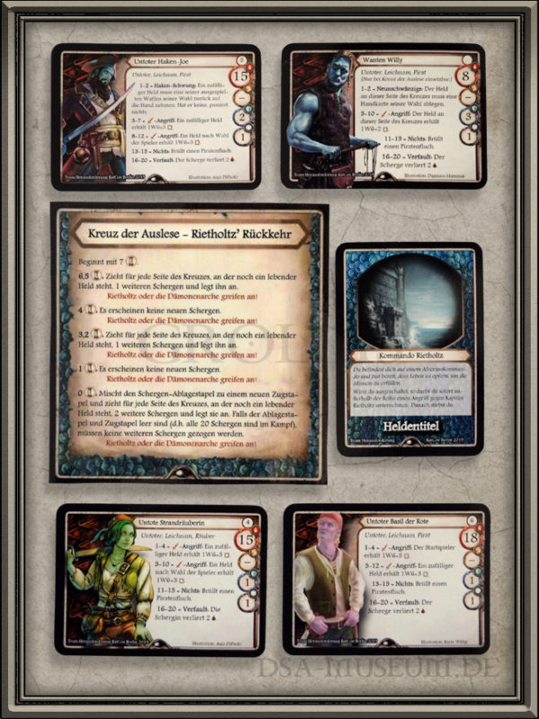 Kommando Rietholtz Aventuria Promo Spielset - DSA-Museum