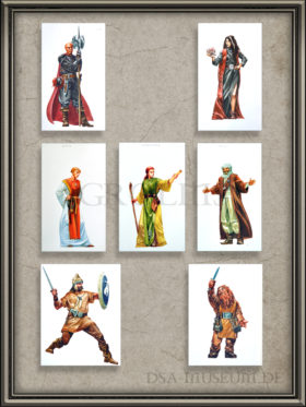 Götter & Dämonen DSA4 Archetypen Originalbilder - DSA-Museum