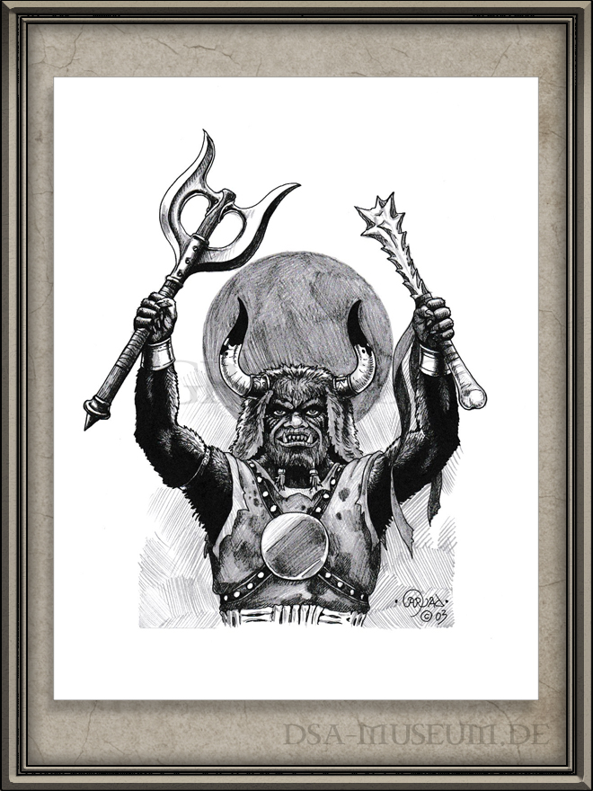 Heptarchen Original Illustrationen - DSA-Museum